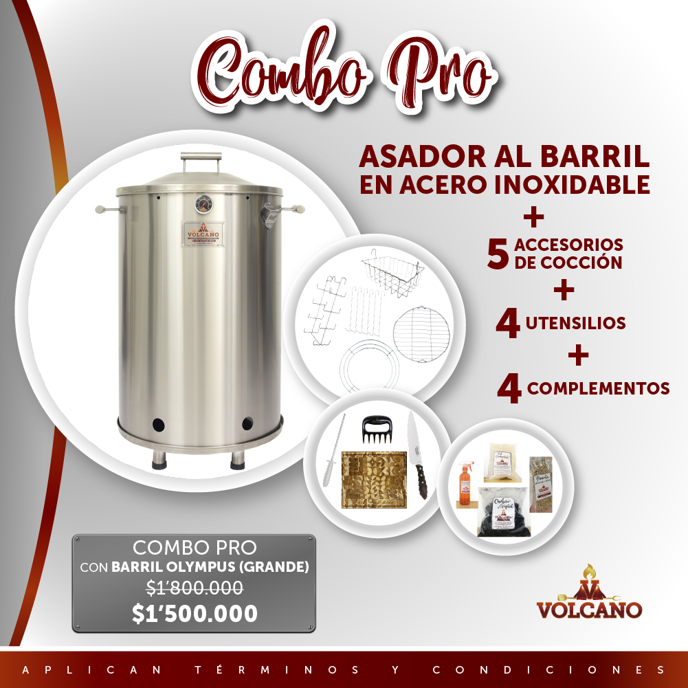 Volcano Asadores – Lleva tus asados a otro nivel